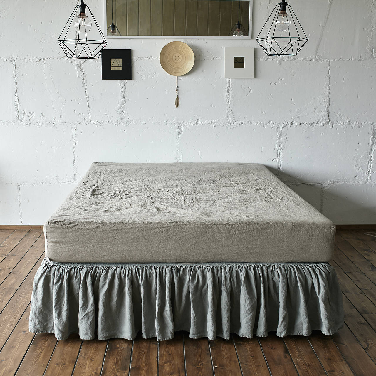 Pure Linen Fitted Sheets| Queen and King Sizes | Len.Ok