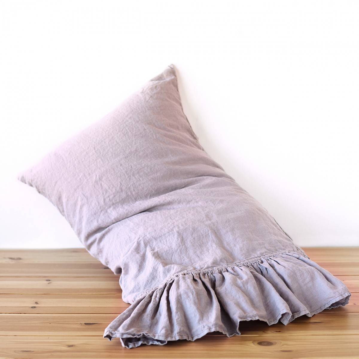 Linen Top with ruffle| Len.Ok