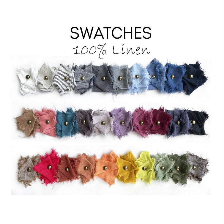 linen bedding samples